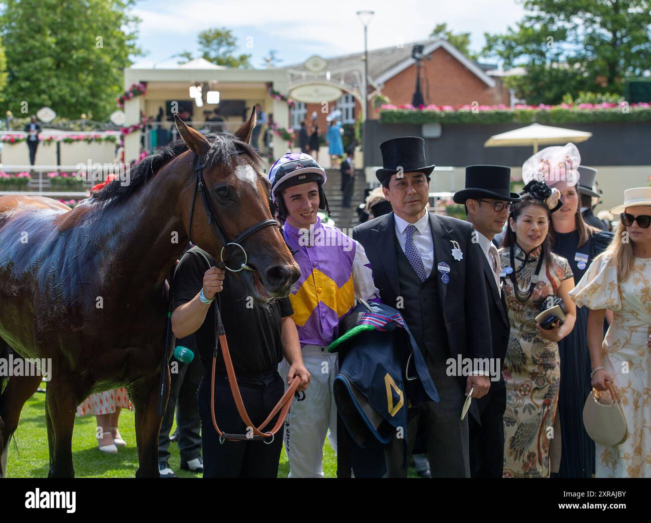 Ascot, UK. 20th June, 2024. Jockey Rossa Ryan winner of the King George ...