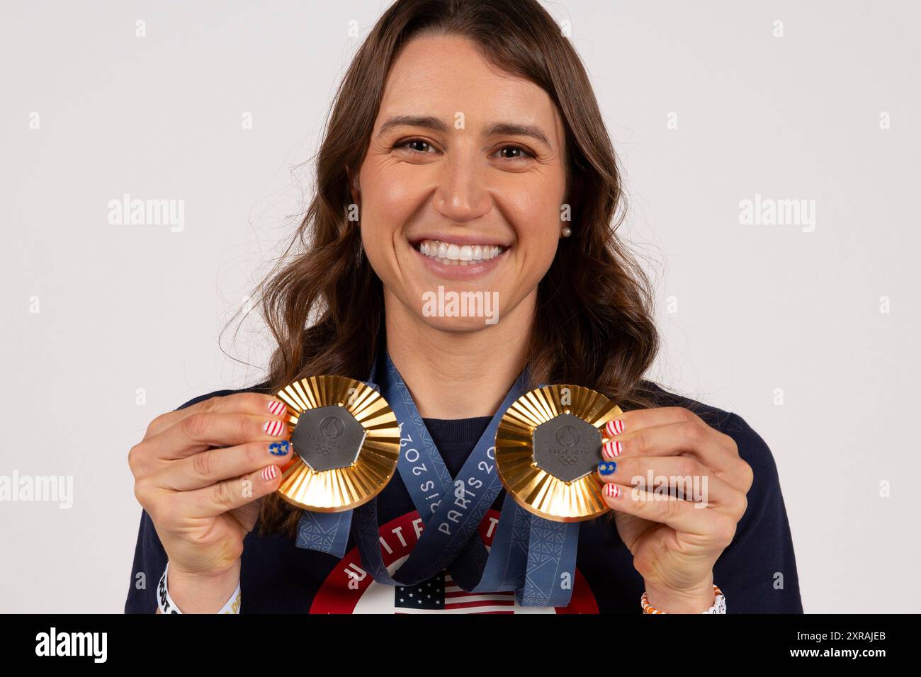 United States' women's track cycling team pursuit and road race gold ...