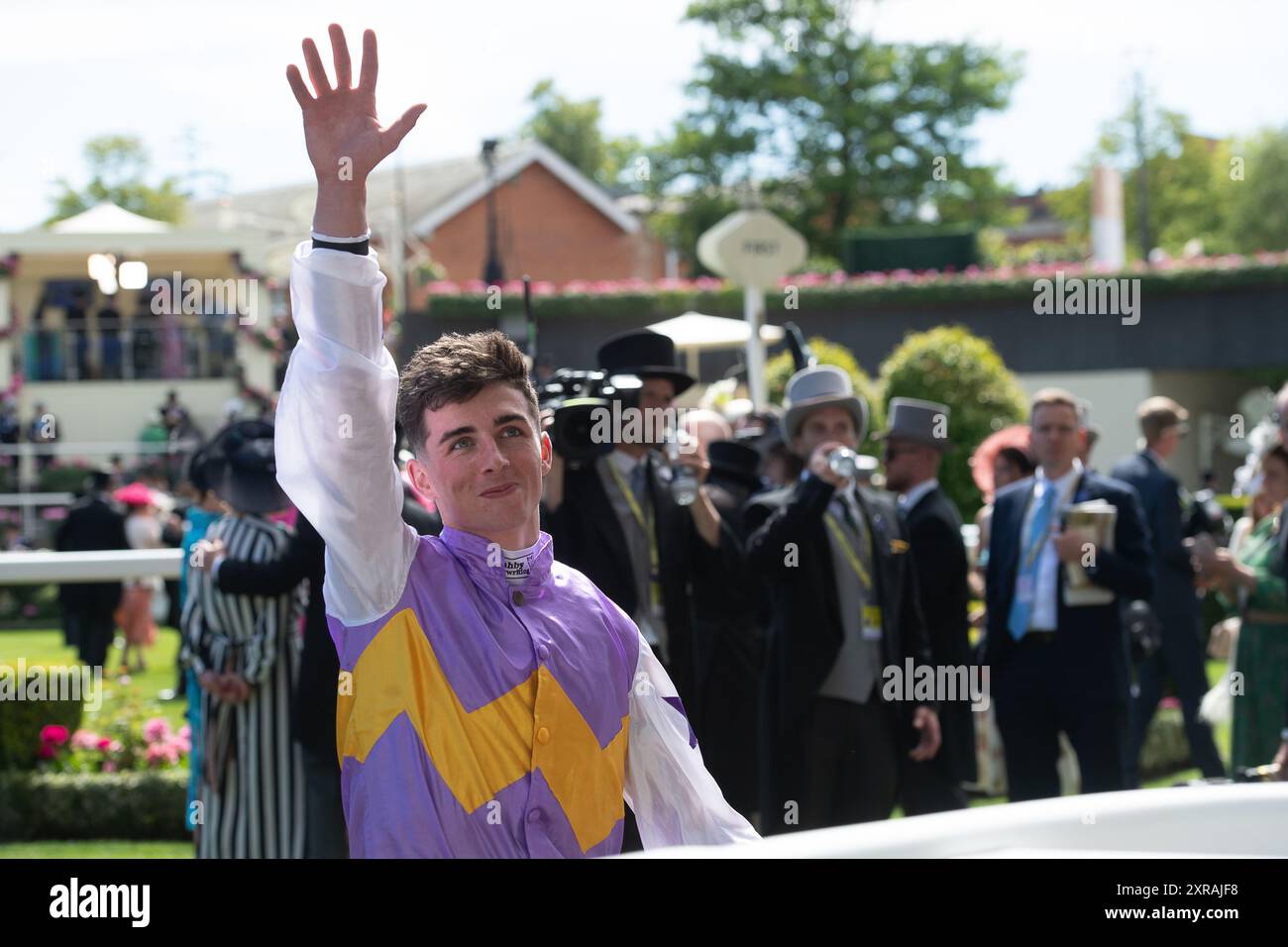 Ascot, UK. 20th June, 2024. Jockey Rossa Ryan winner of the King George ...