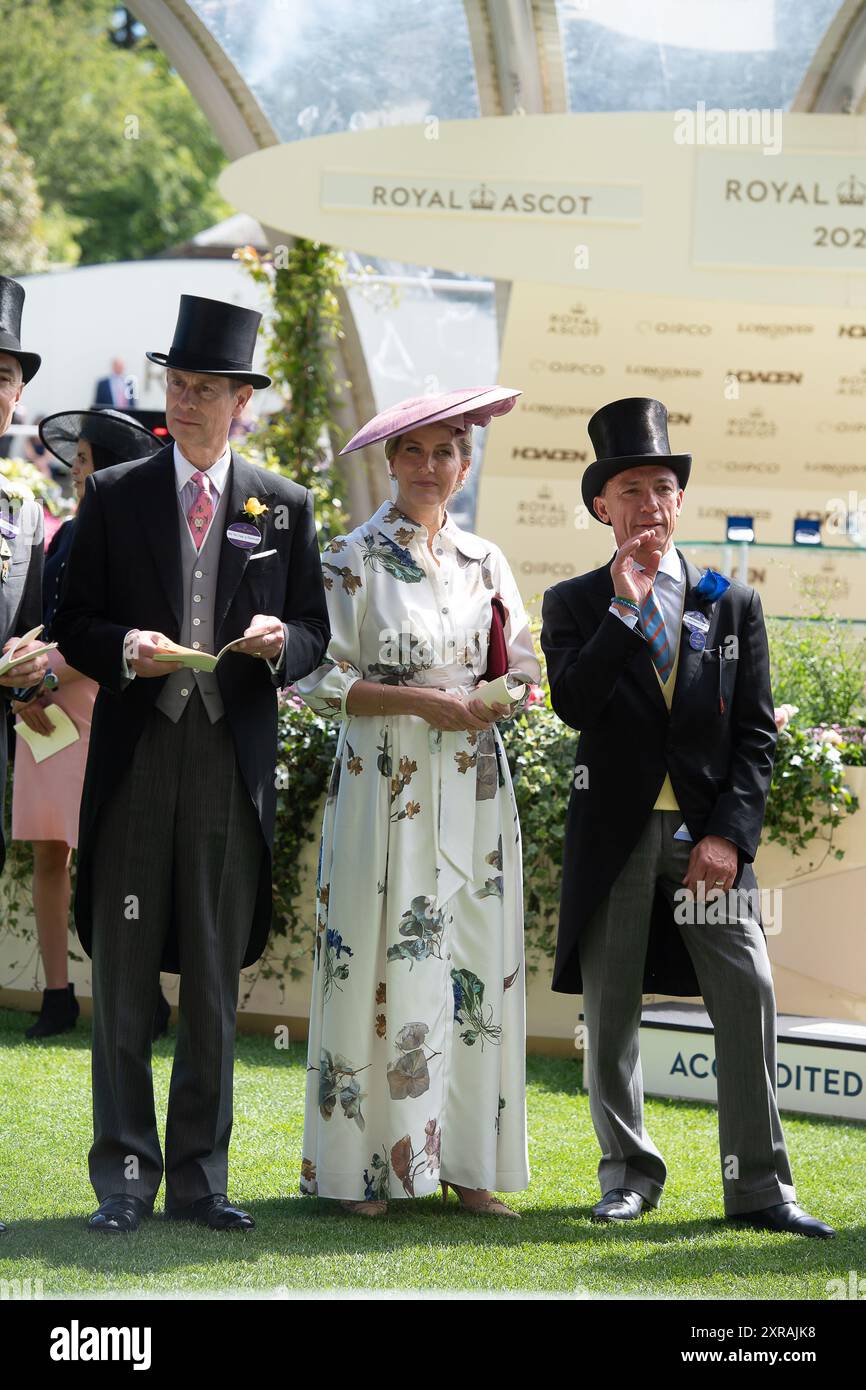 Ascot, UK. 20th June, 2024. Prince Edward, The Duke of Edinburgh ...
