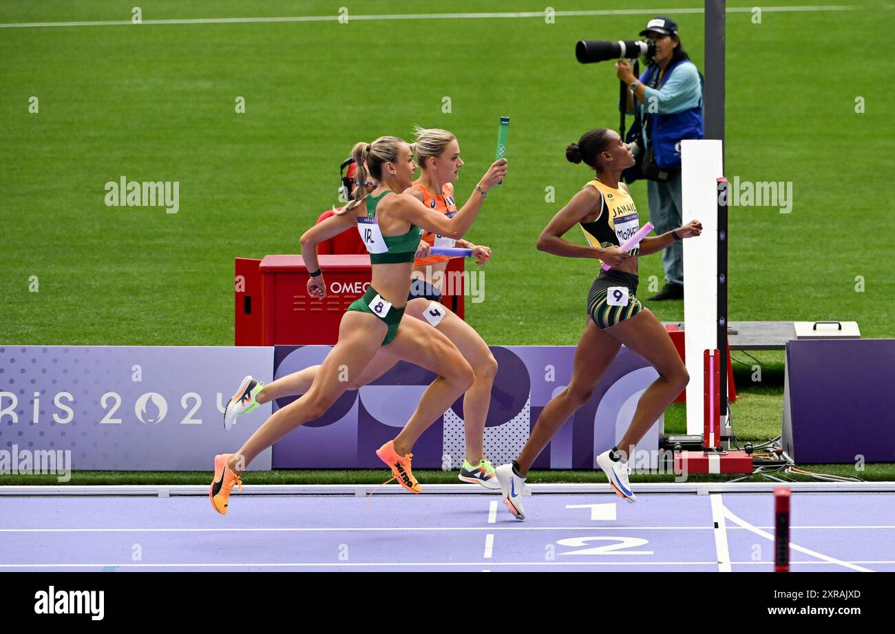 9th August 2024; Paris Olympic Games, Stade de France, Paris, France ...