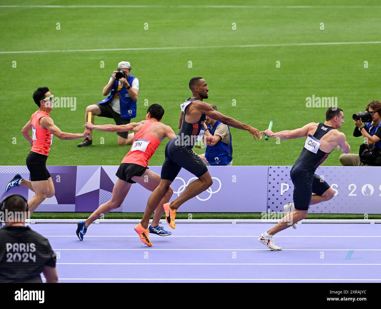 9th August 2024; Paris Olympic Games, Stade de France, Paris, France ...