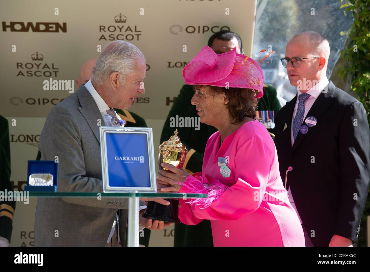 Ascot, UK. 20th June, 2024. Part owner of horse Kyprios, Fiona Craig ...