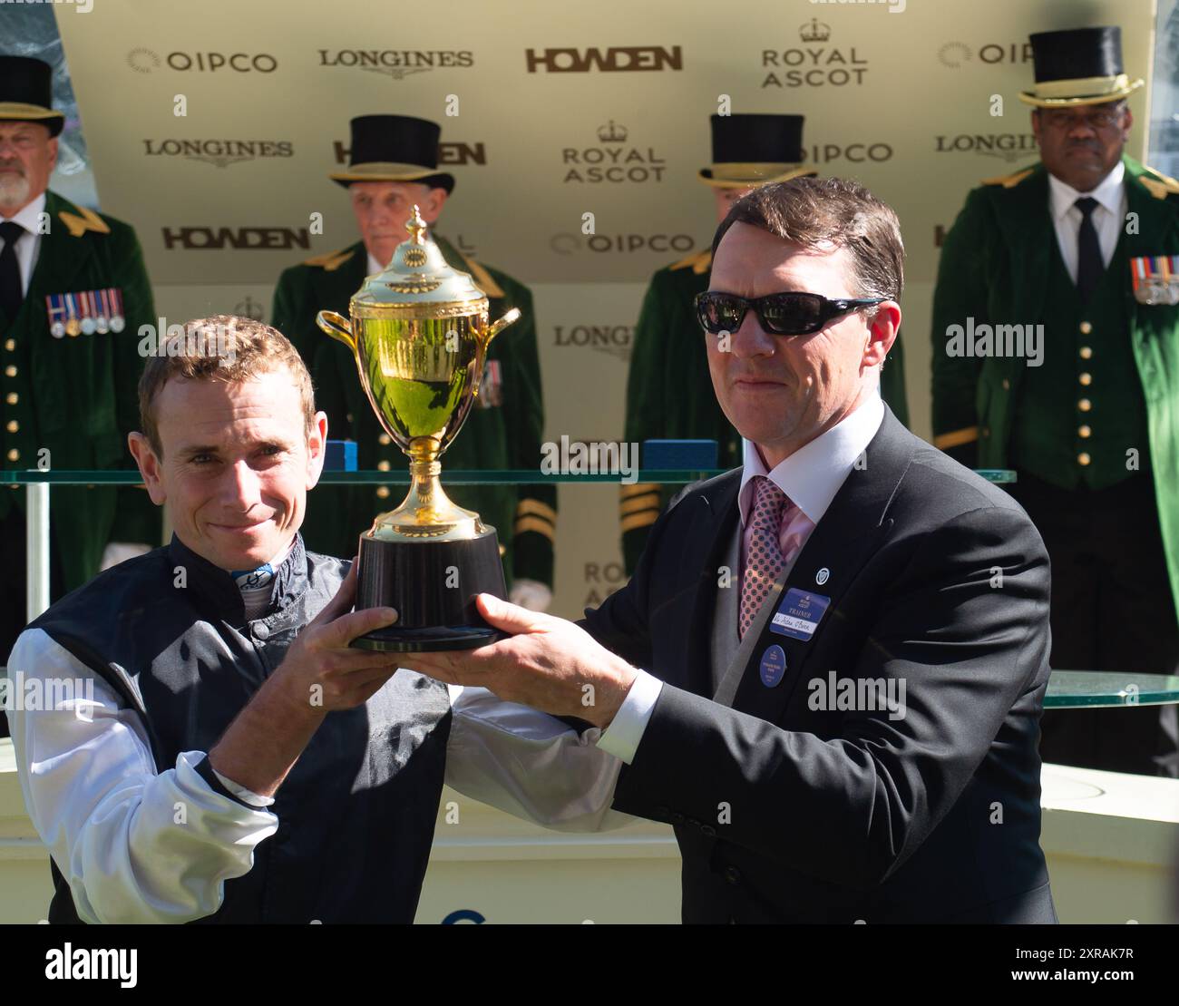 Ascot, UK. 20th June, 2024. Jockey Ryan Moore who rode horse Kyprios to ...