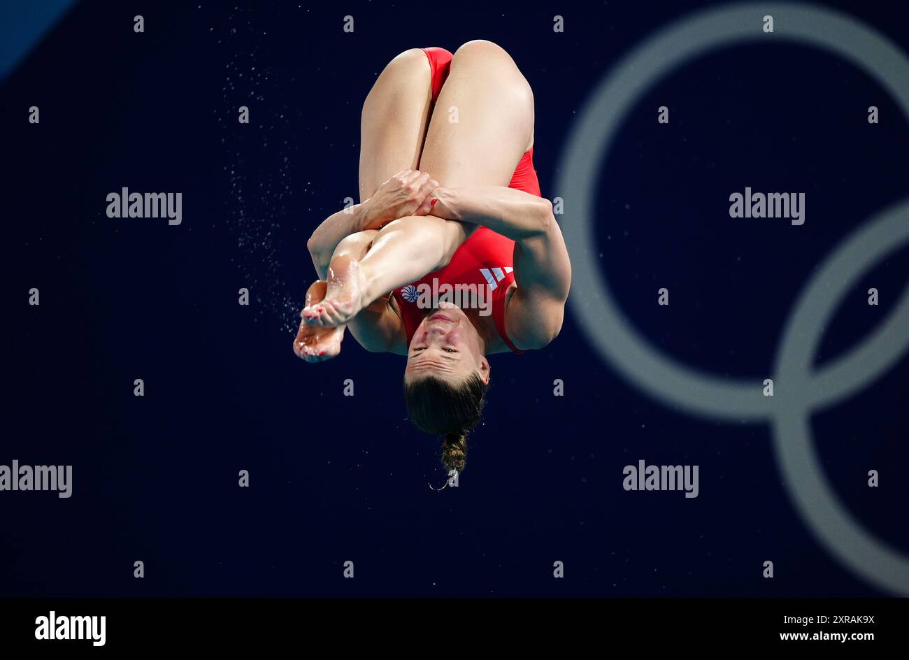 Great Britain's Grace Reid during the Women's Diving 3m Springboard ...