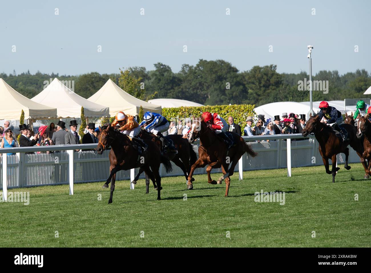 Ascot, UK. 20th June, 2024. JAYAREBE ridden by jockey Sean Levey wins ...