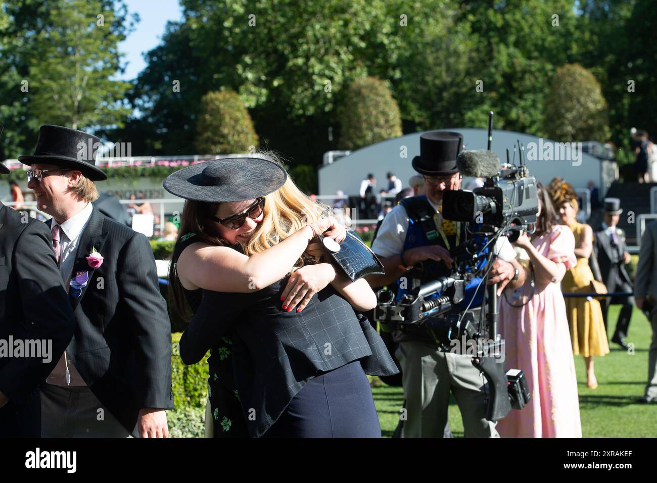 Ascot, UK. 20th June, 2024. Celebrations as horse JAYAREBE ridden by ...