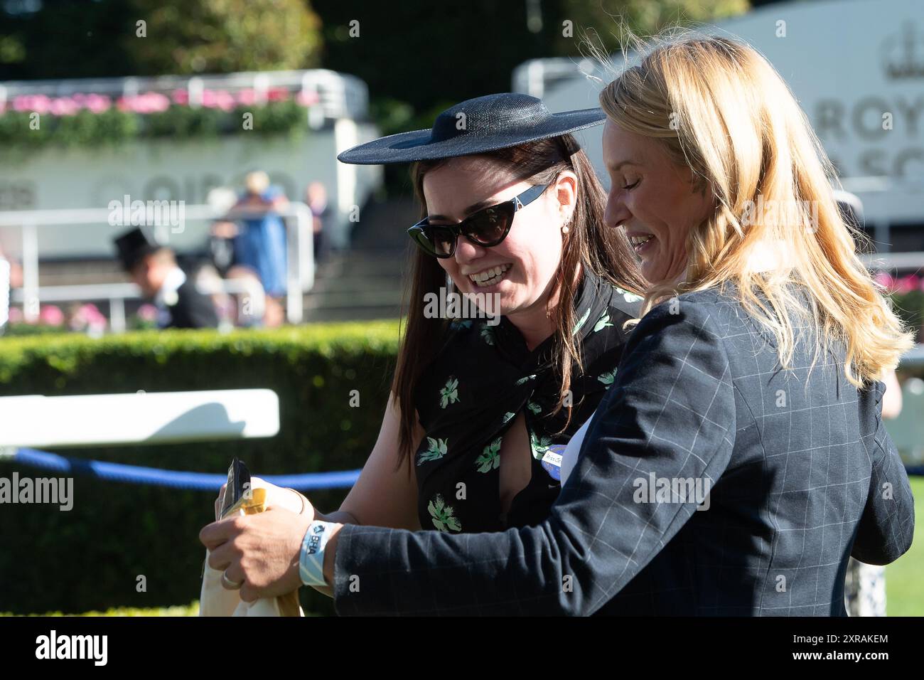 Ascot, UK. 20th June, 2024. Celebrations as horse JAYAREBE ridden by ...