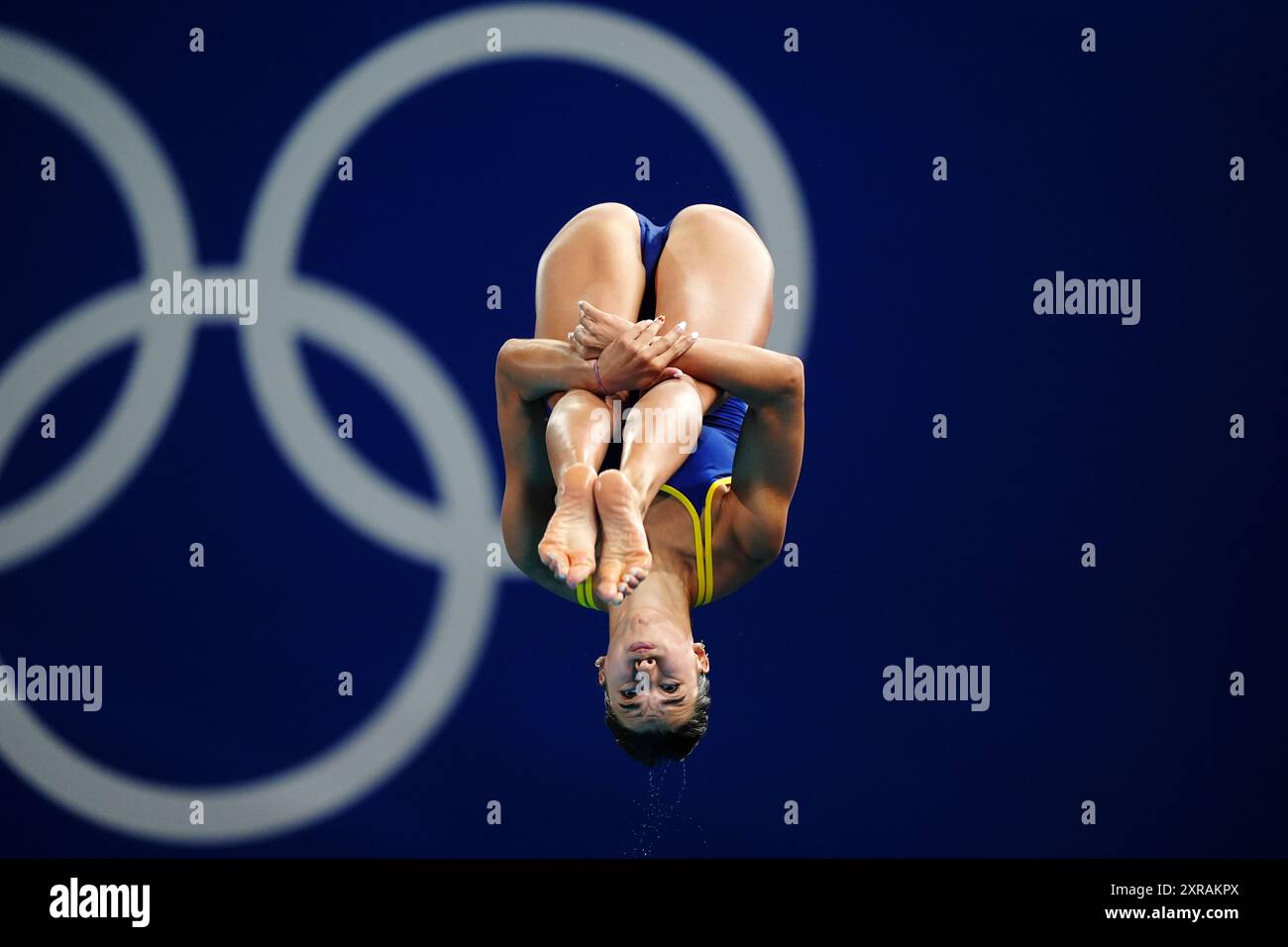 Spain's Valeria Antolino during the Women's Diving 3m Springboard Final ...