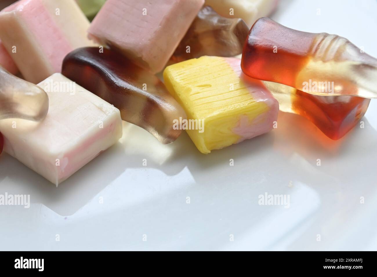Pick n Mix Candy Flavors Stock Photo - Alamy