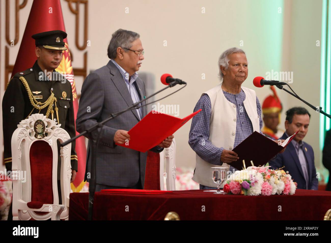 Dhaka, Bangladesh - August 08, 2024: President Mohammed Shahabuddin ...