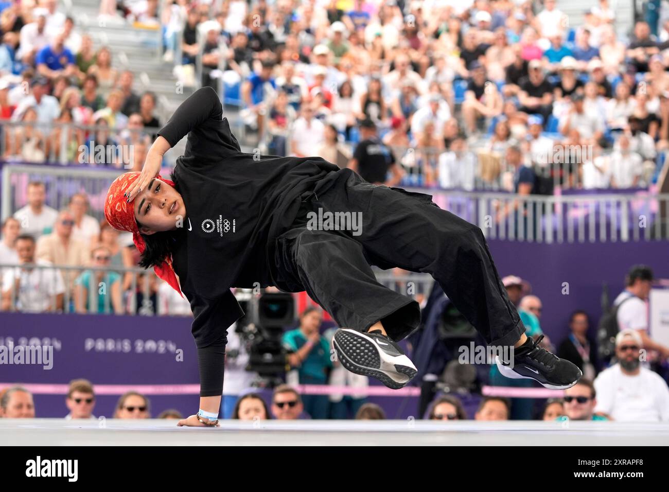 Refugee Team's Manizha Talash, known as Talash competes during the B ...