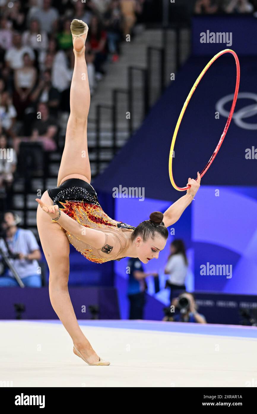 Paris, France. 09th Aug, 2024. Olympics, Paris 2024, gymnastics ...