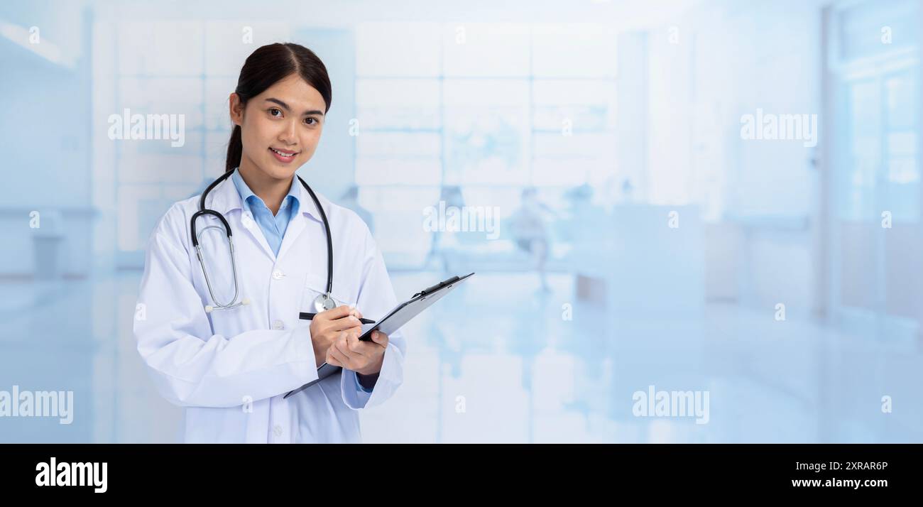 Attractive profile picture female doctor family consulting friendly ...