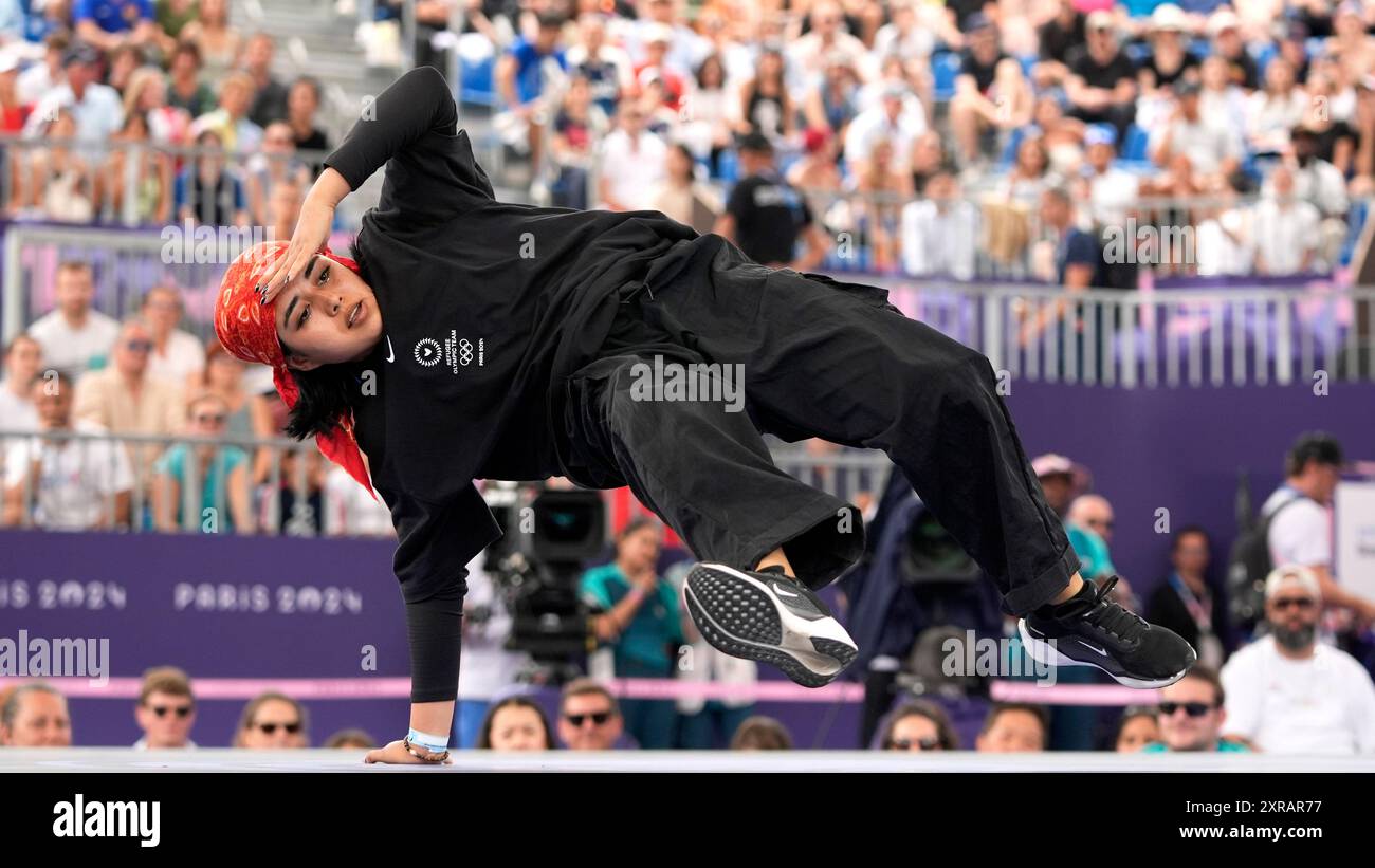 Refugee Team's Manizha Talash, known as Talash competes during the B ...