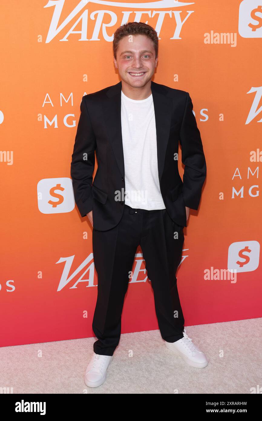 Santa Monica, USA. 09th Aug, 2024. Jake Shane attends Variety's 2024 ...