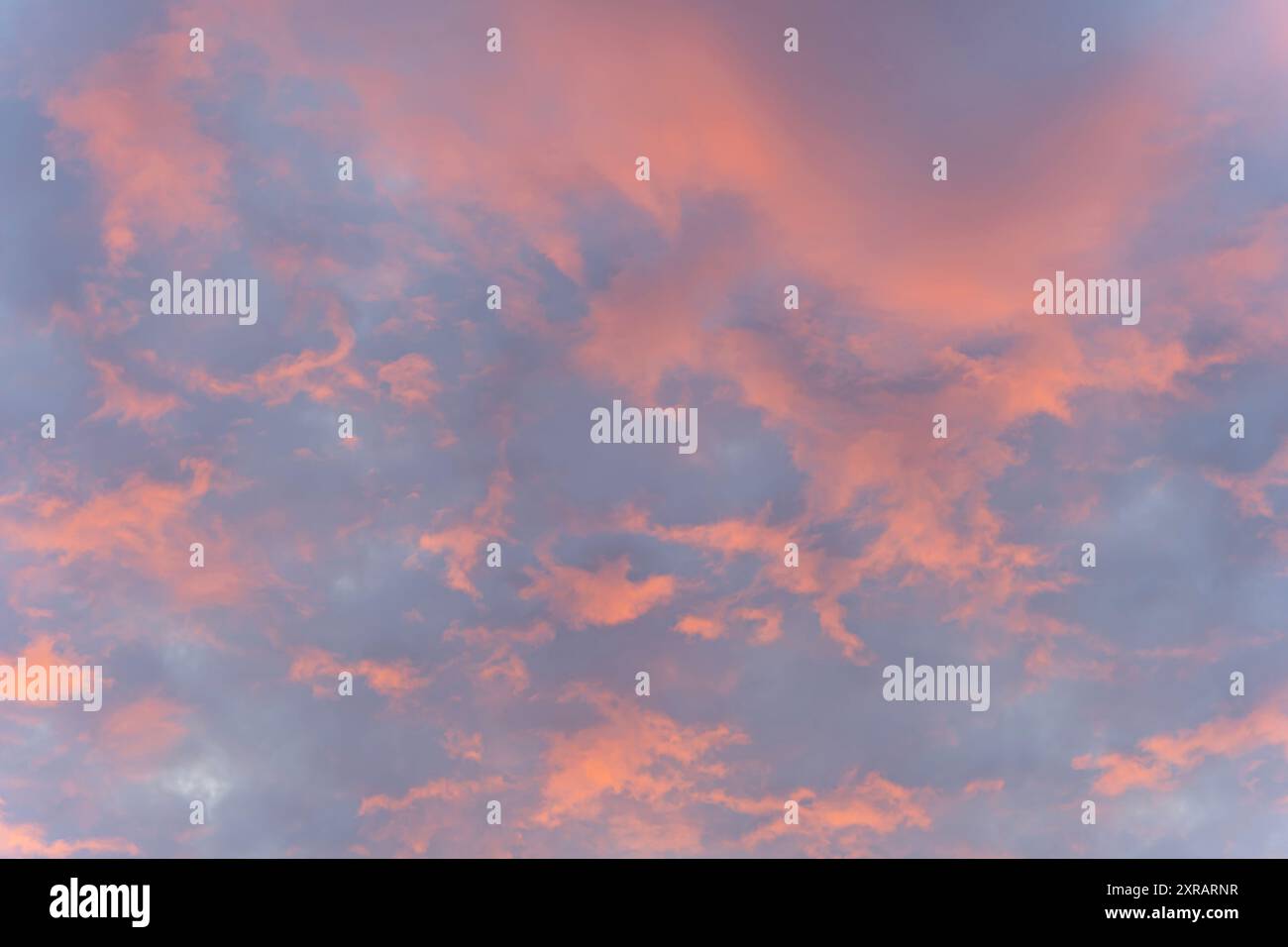 Sky and cloud in bright rainbow colors and Colorful smooth sky. The ...
