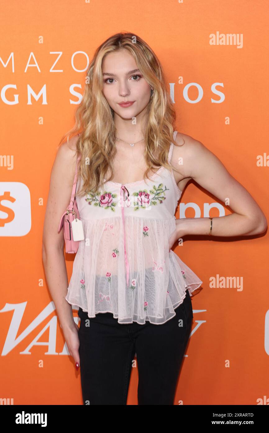 Santa Monica, USA. 09th Aug, 2024. Jayden Bartels attends Variety's ...