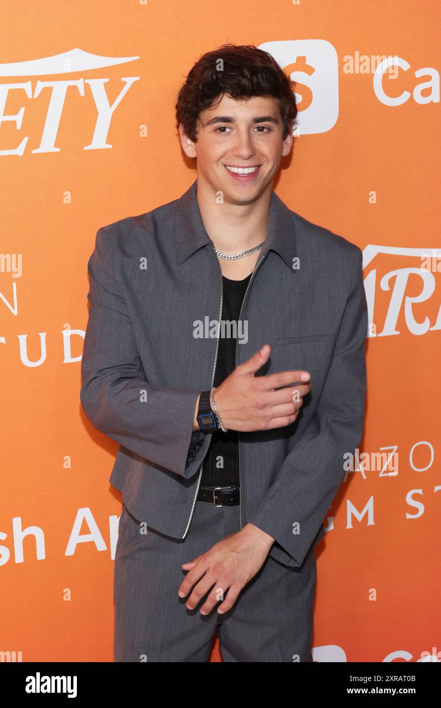 Santa Monica, USA. 09th Aug, 2024. Marcello Hernandez attends Variety's ...