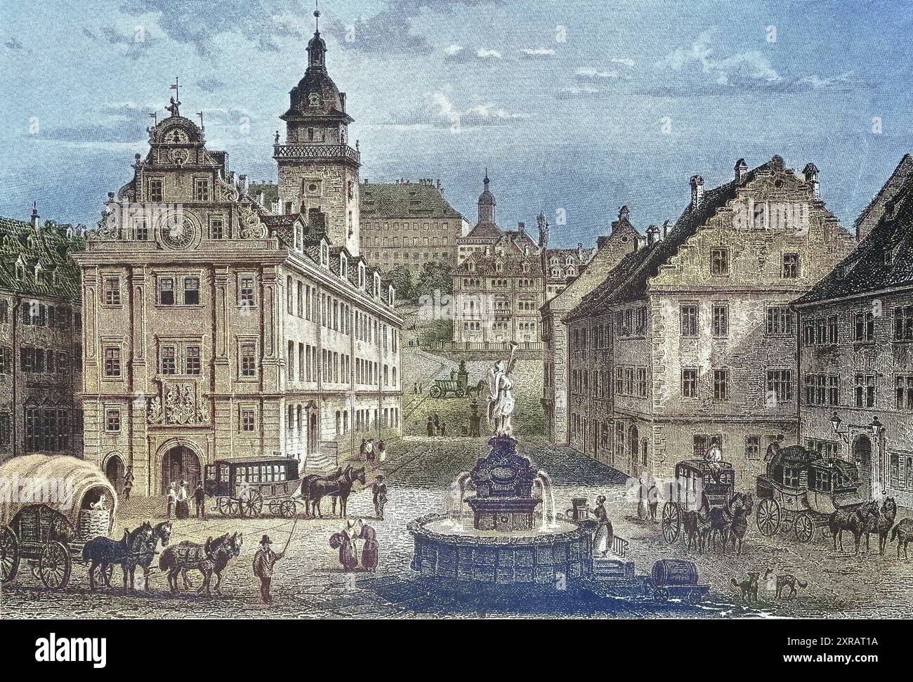 Gotha historische ansicht hi-res stock photography and images - Alamy