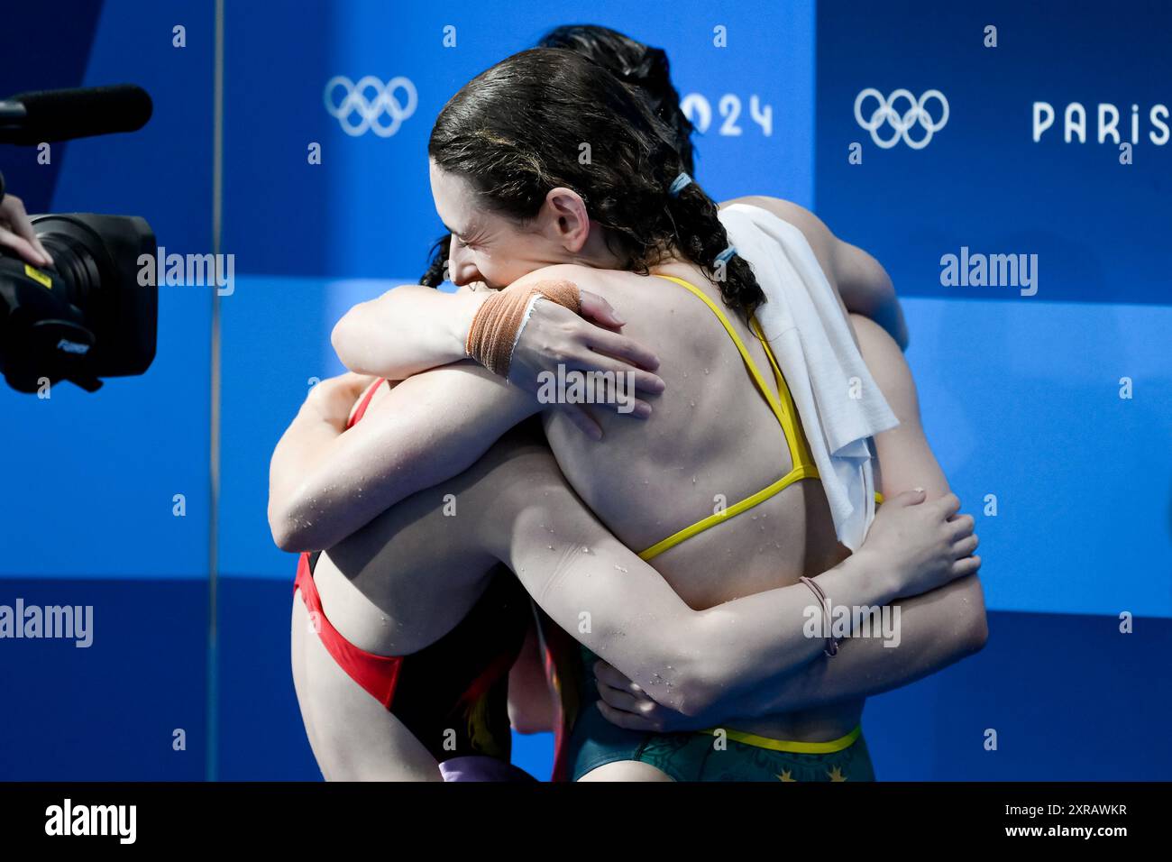 Paris, France. 09th Aug, 2024. Yiwen Chen of China, gold, Maddison ...