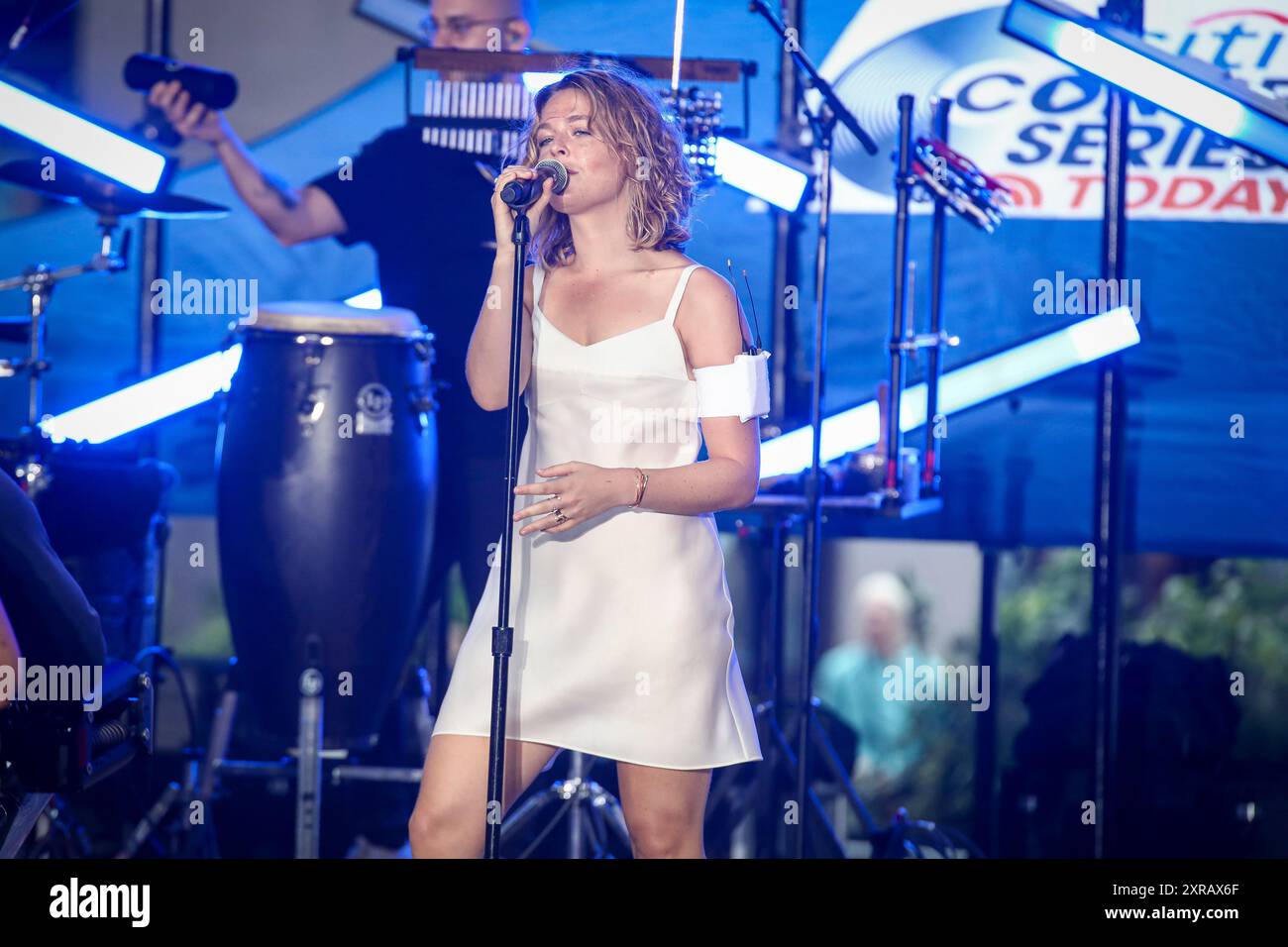 Singer-songwriter Maggie Rogers performs on NBC's Today show at ...
