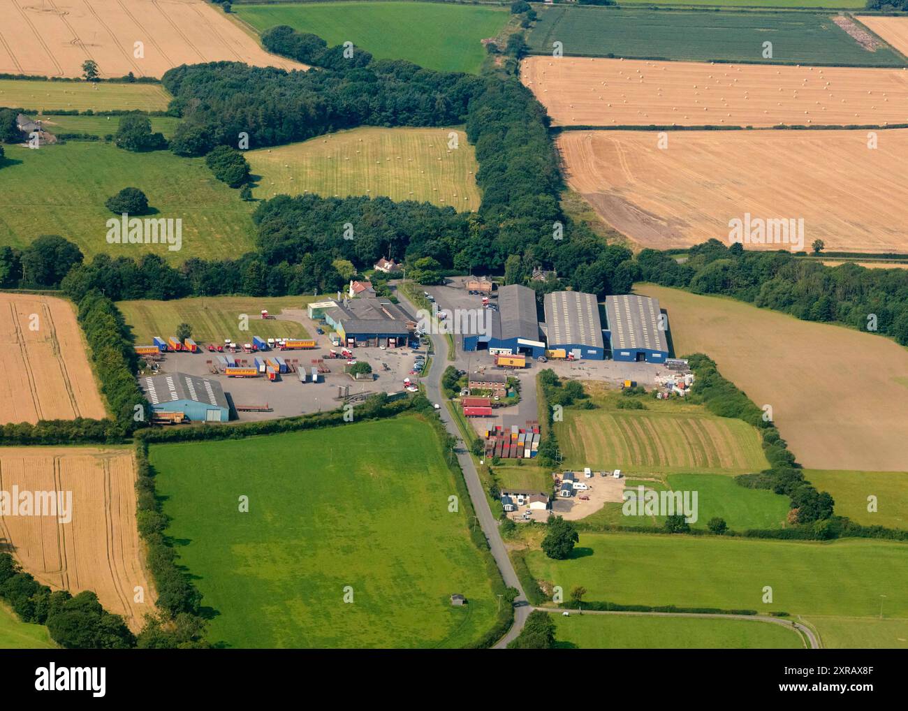 Rural haulage company headquarters, Prestons of Potto, North Yorkshire ...