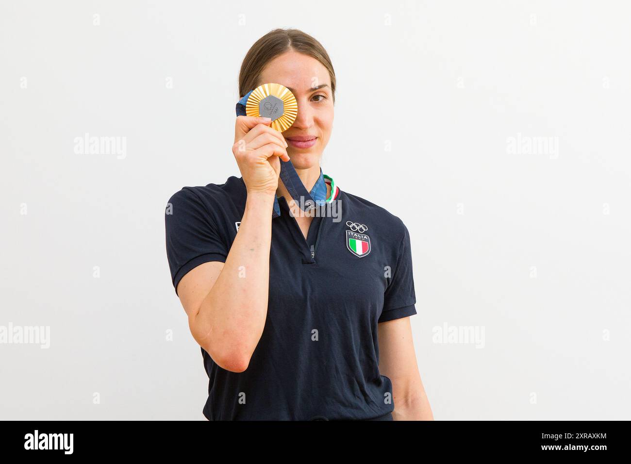 Giulia Rizzi medaglia d'oro nella scherma alle Olimpiadi di Parigi 2024 ...