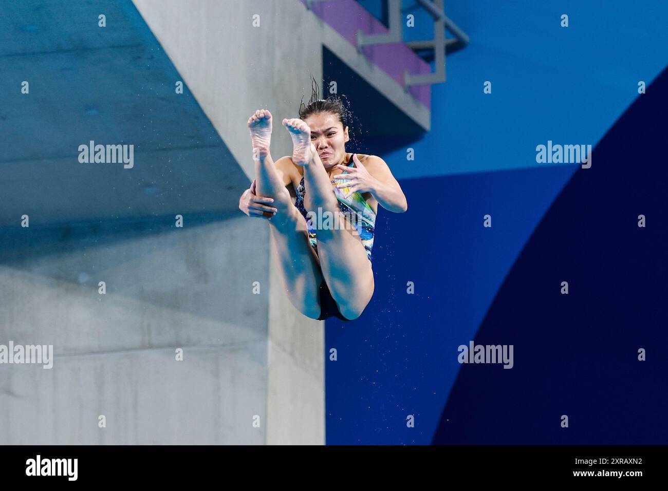 Nur Dhabitah Sabri of Malaysia competes in the Women's 3m Springboard ...