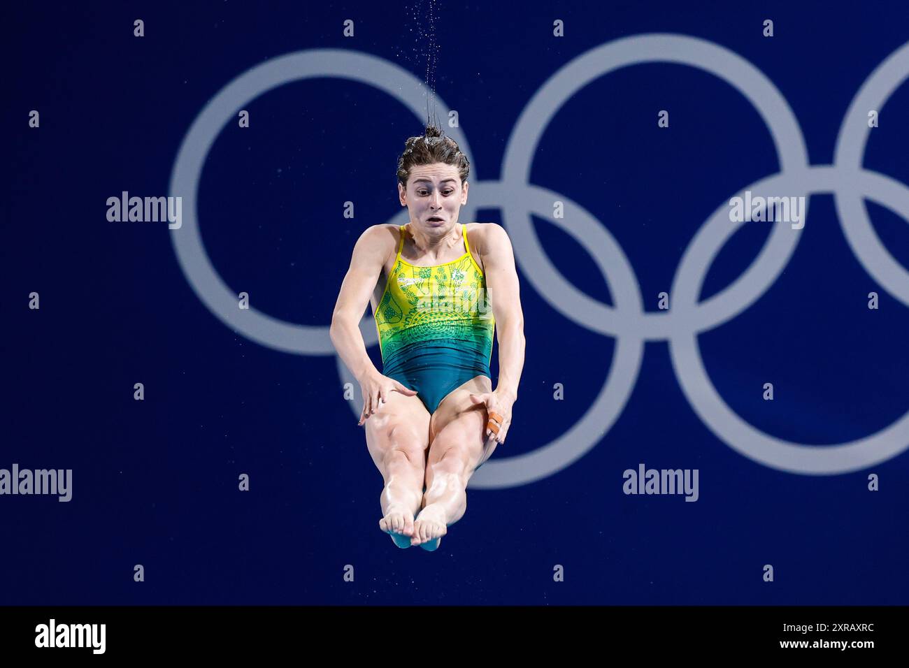 Maddison Keeney of Australia competes in the Women's 3m Springboard ...