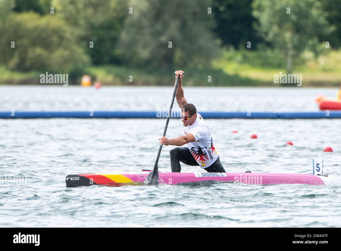 BRENDEL Sebastian (Deutschland), Canadier Einer, 1000 Meter Herren, FRA ...