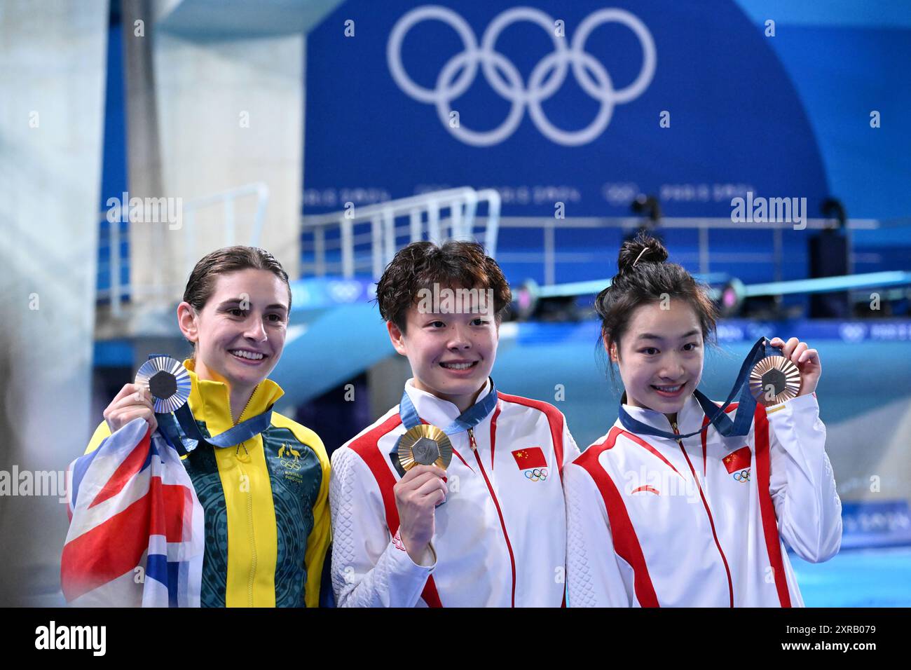Saint Denis, France. 09th Aug, 2024. Maddison Keeney of Australia ...