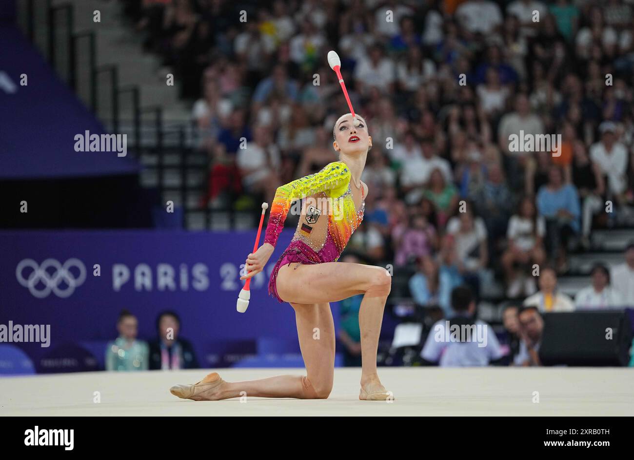 August 09 2024: Darja Varfolomeev (Germany) competes during the ...