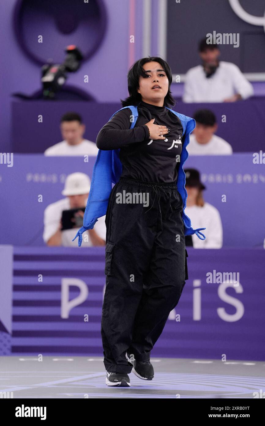 Paris, France. 09th Aug, 2024. Talash of Team of Refugee Olympic Team ...