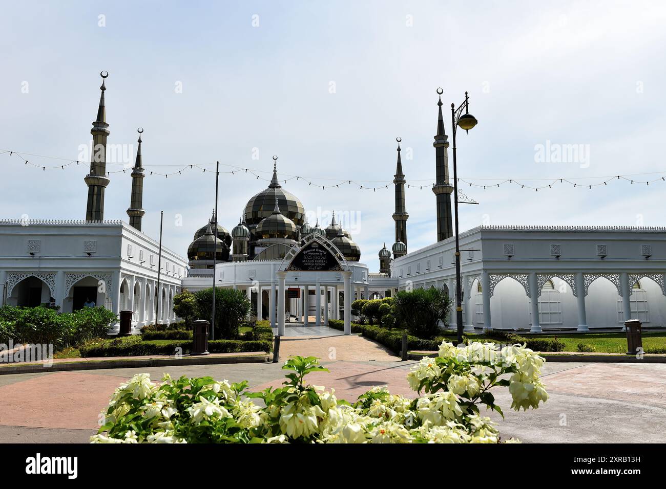 Crystal Mosque, Terengganu, Malaysia - A grand structure made of steel ...