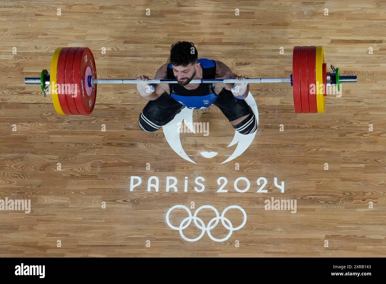 Antonino Pizzolato of Italy competes during the men's 89kg ...