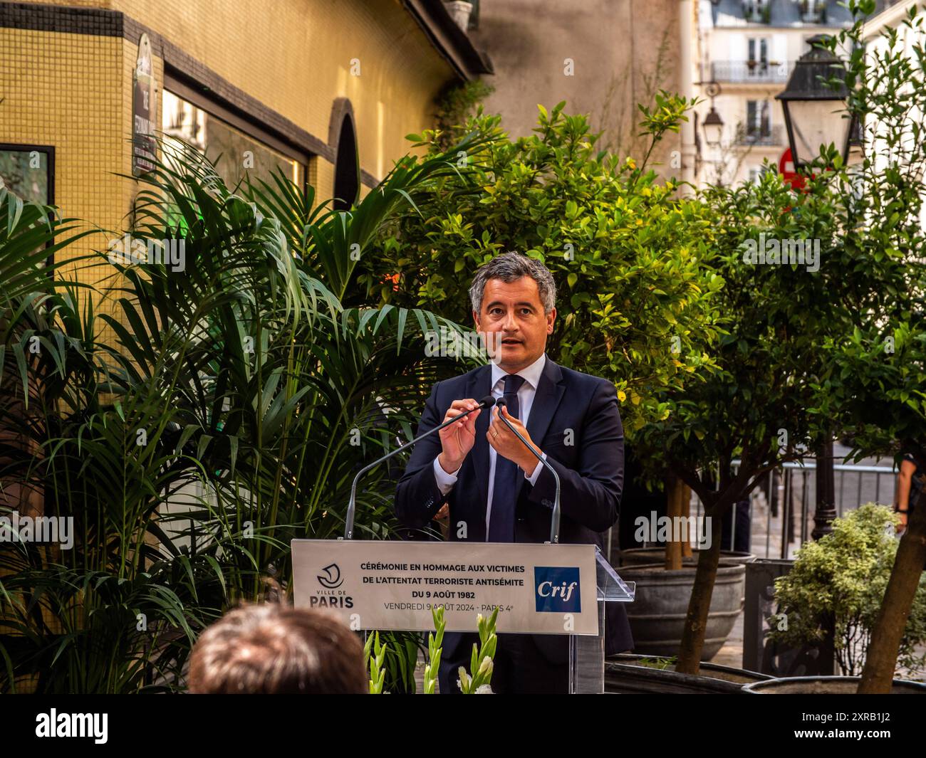 FRANCE-PARIS-POLITICS-TERRORISM-JEWISH-US Interior Minister Gerald ...