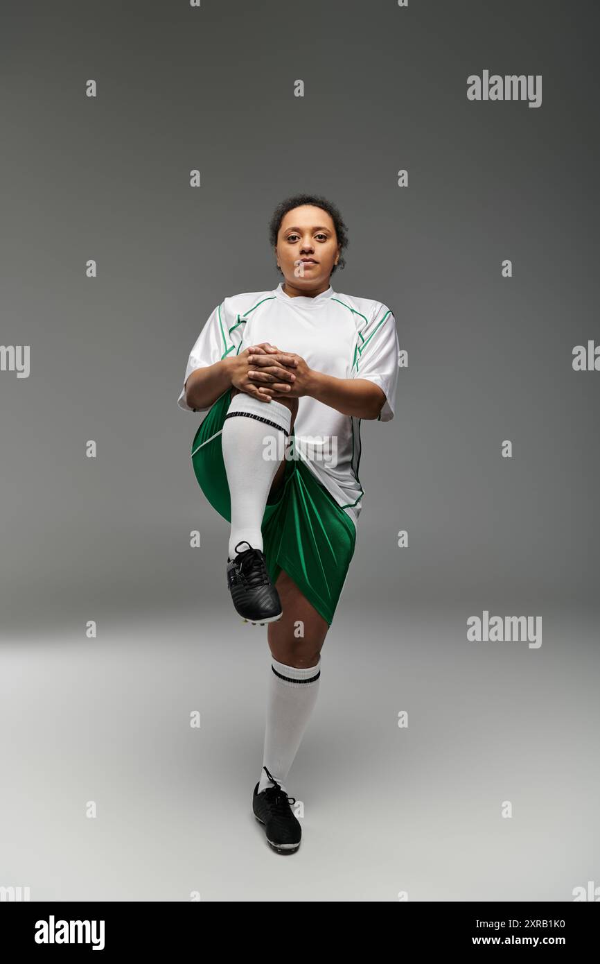 Soccer leg stretch hi-res stock photography and images - Alamy