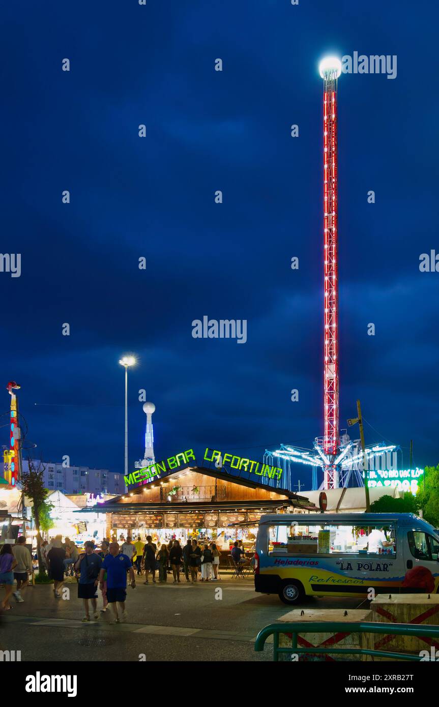 Food and drink restaurant bar La Fortuna in the Racing Santander ...