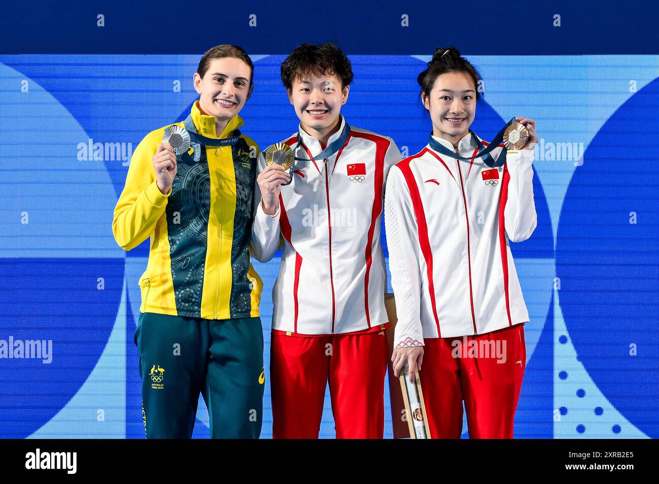 Paris, France. 09th Aug, 2024. Maddison Keeney of Australia, silver ...