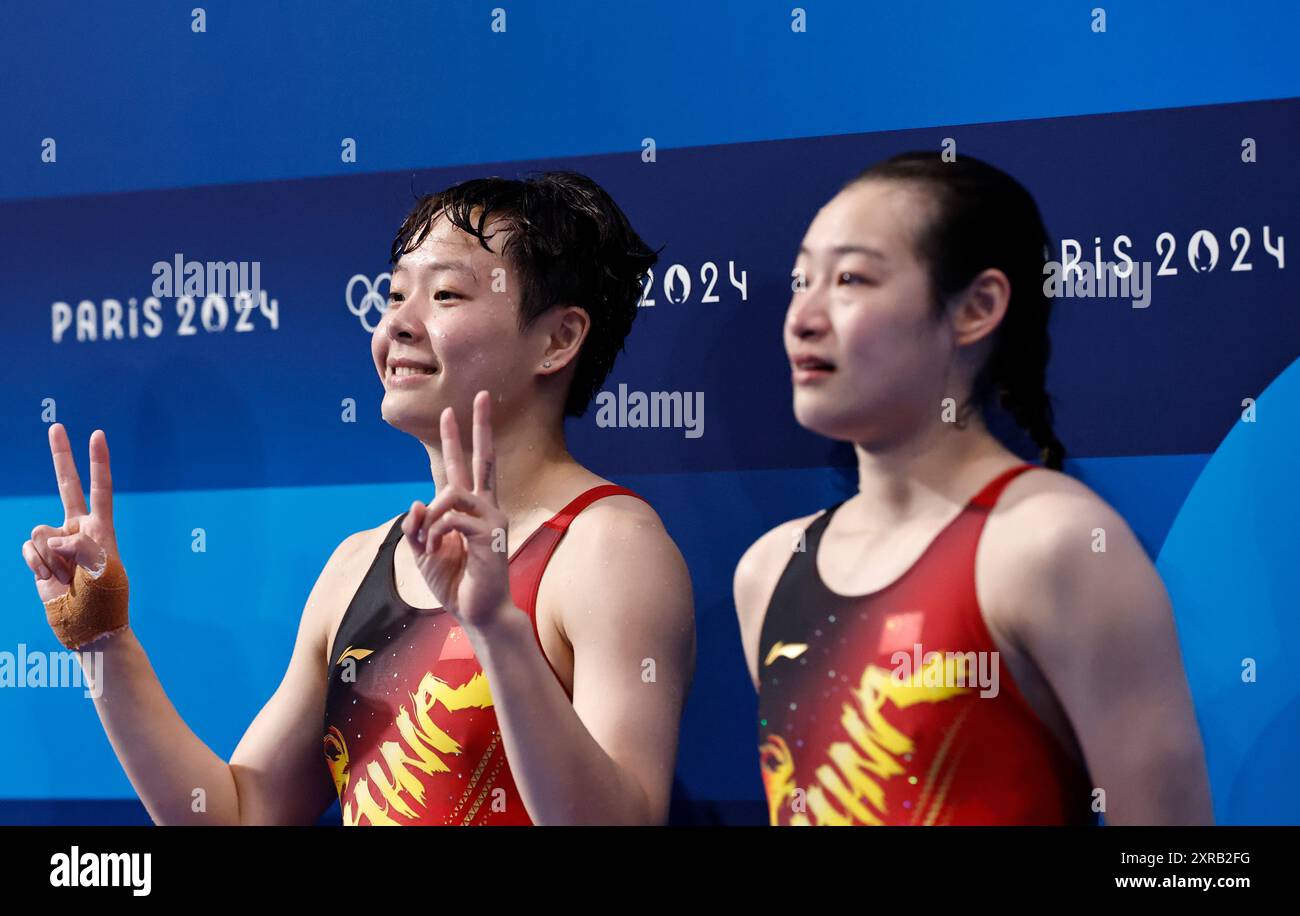 Paris, France. 09th Aug, 2024. (240809) -- SAINT-DENIS, Aug. 9, 2024 ...