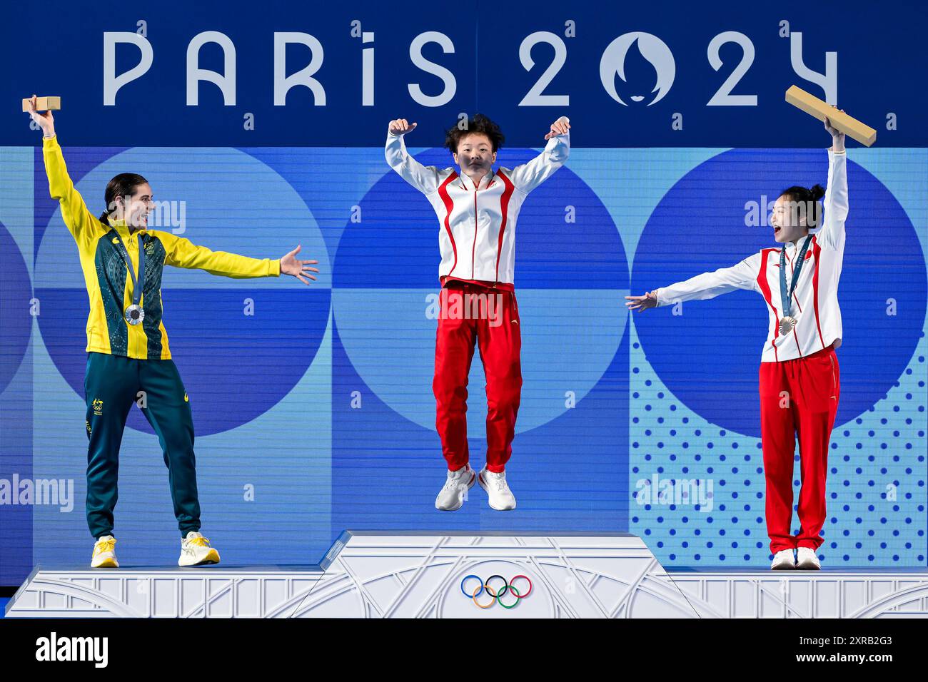 Paris, France. 09th Aug, 2024. Maddison Keeney of Australia, silver ...