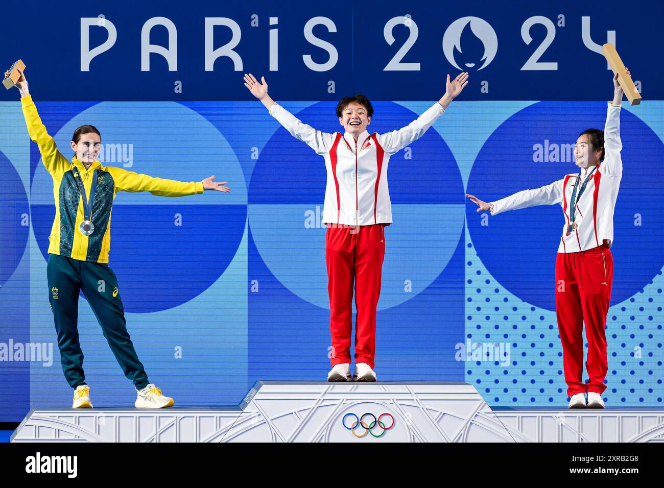 Paris, France. 09th Aug, 2024. Maddison Keeney of Australia, silver ...