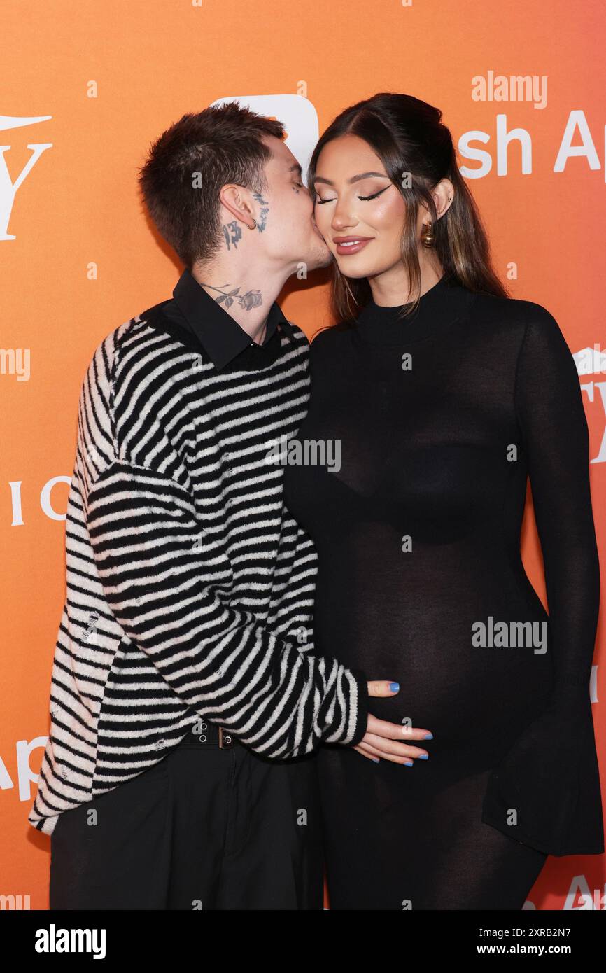 Los Angeles, USA. 09th Aug, 2024. Jesse Sullivan and Francesca Farago ...