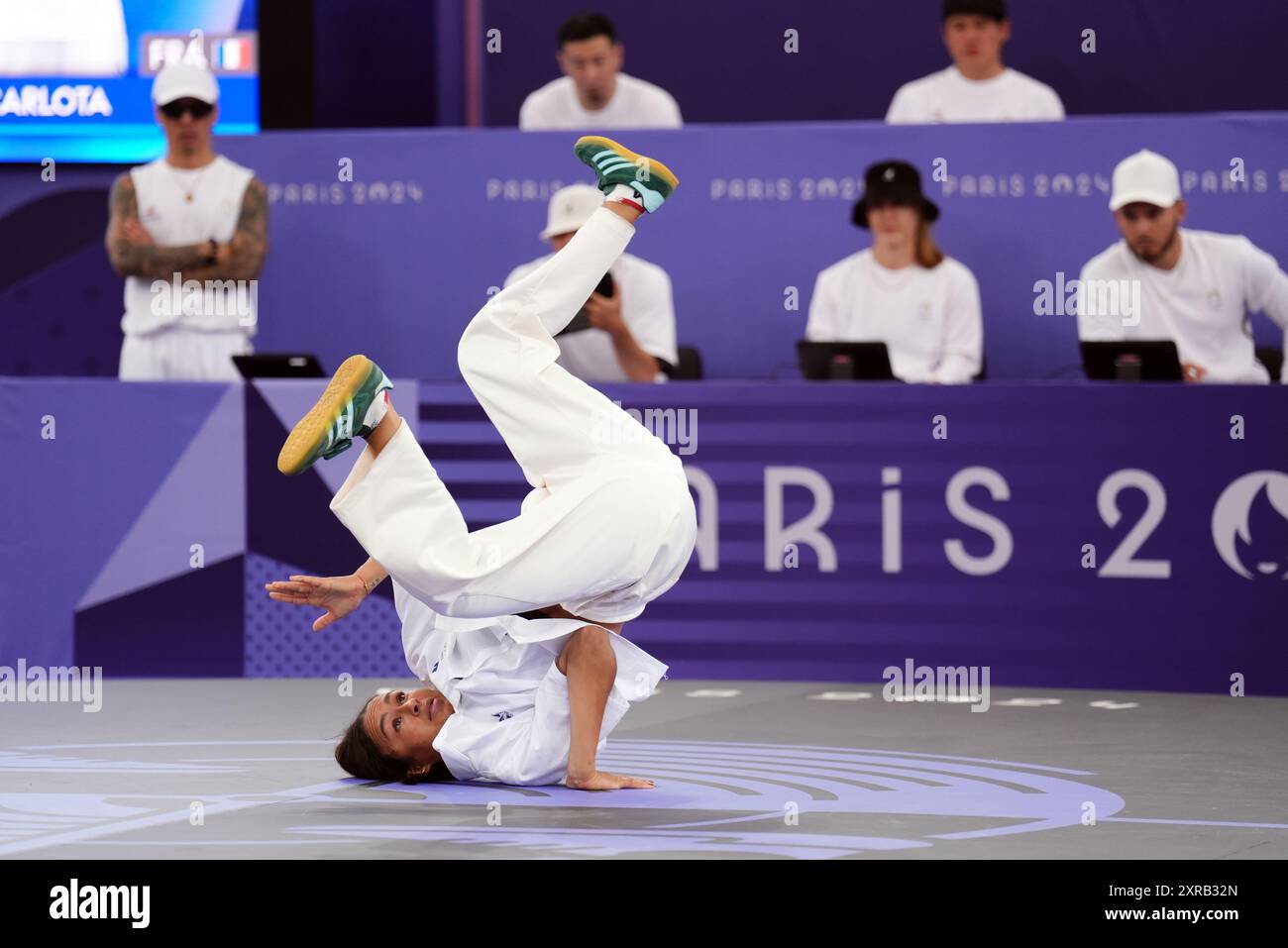 CARLOTA of France during the Breaking, B-Girls Round Robin at La ...
