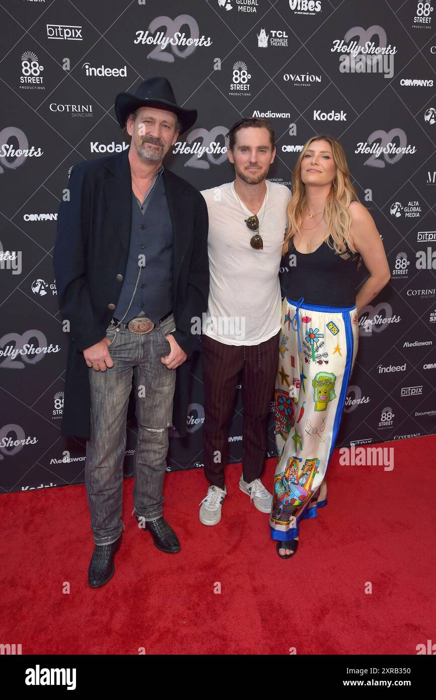 Chad Christopher, Derek Magyar und Kristen Gross bei der Eröffnung vom ...