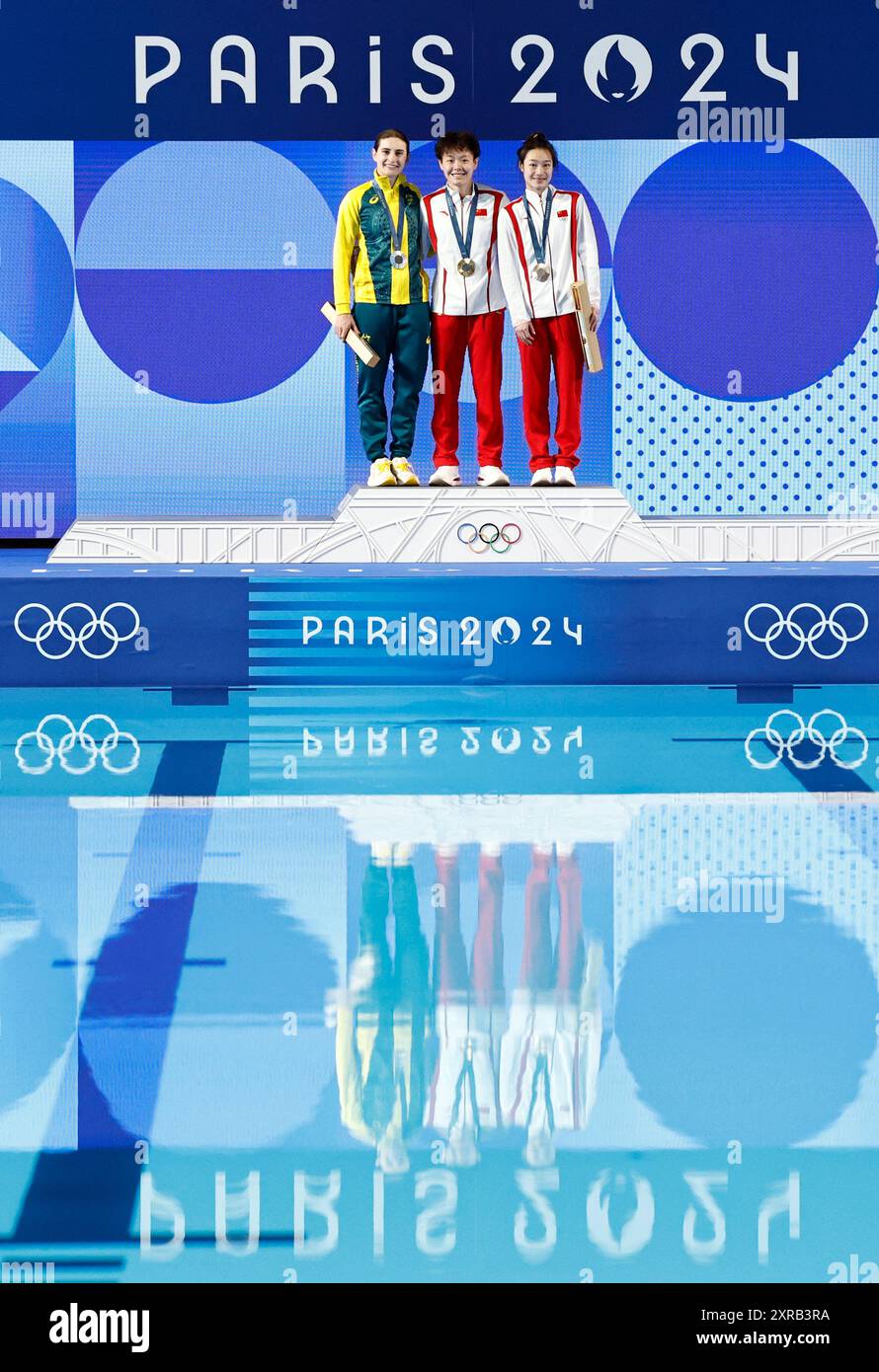 Paris, France. 09th Aug, 2024. (240809) -- SAINT-DENIS, Aug. 9, 2024 ...