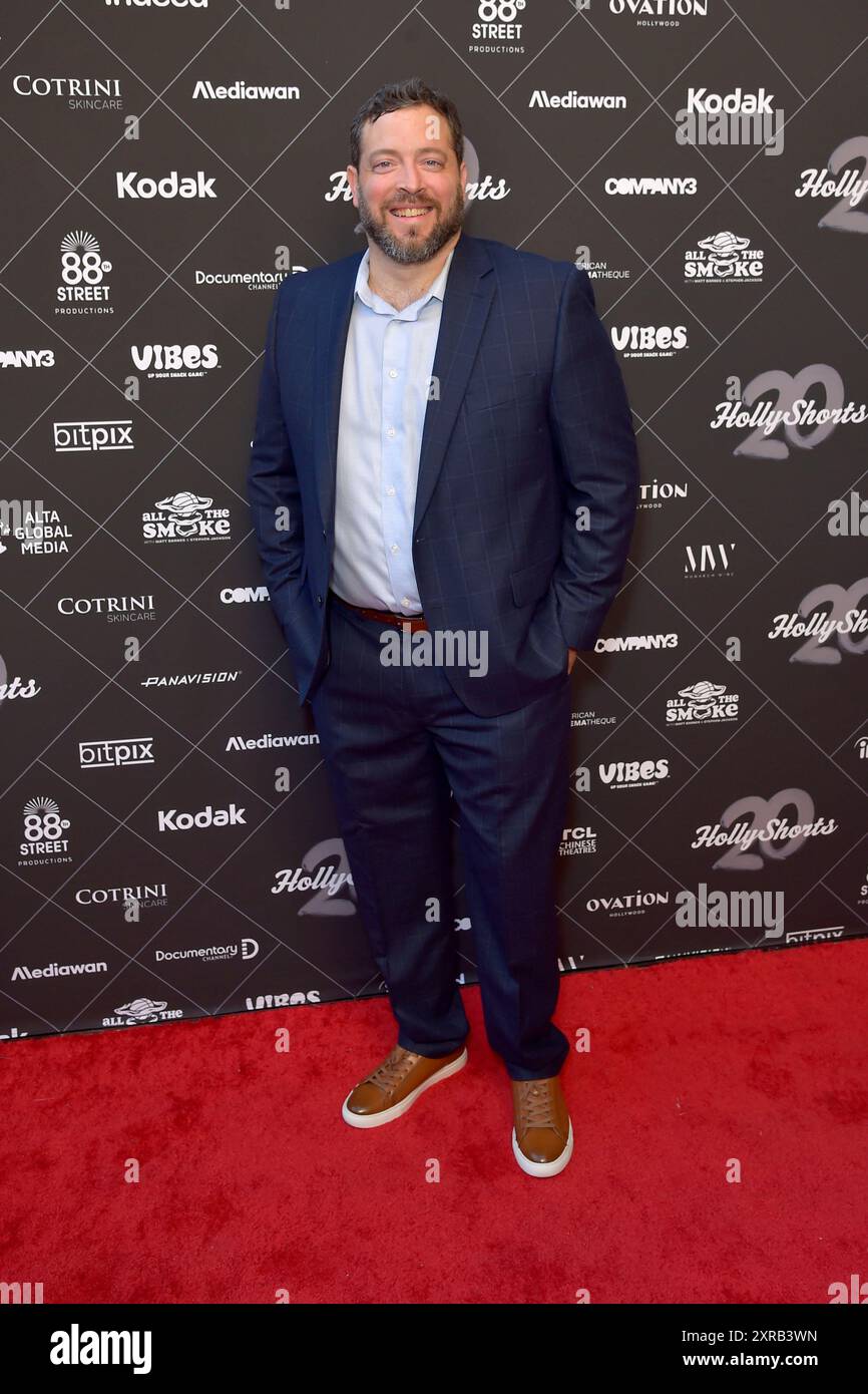 Daniel Sol bei der Eröffnung vom HollyShorts Film Festival 2024 im TCL ...