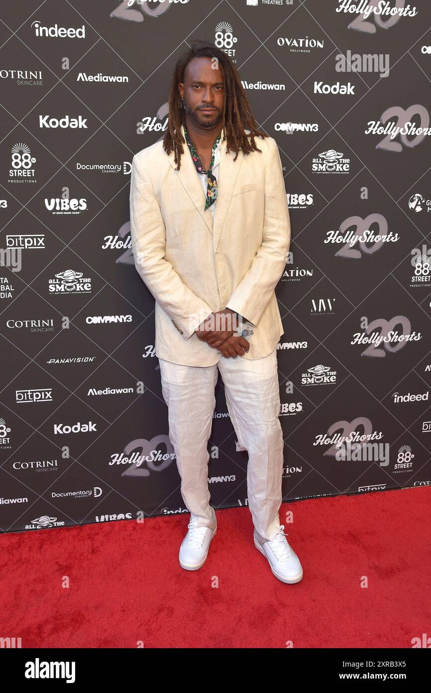 Theo Dumont bei der Eröffnung vom 20. HollyShorts Film Festival 2024 im ...