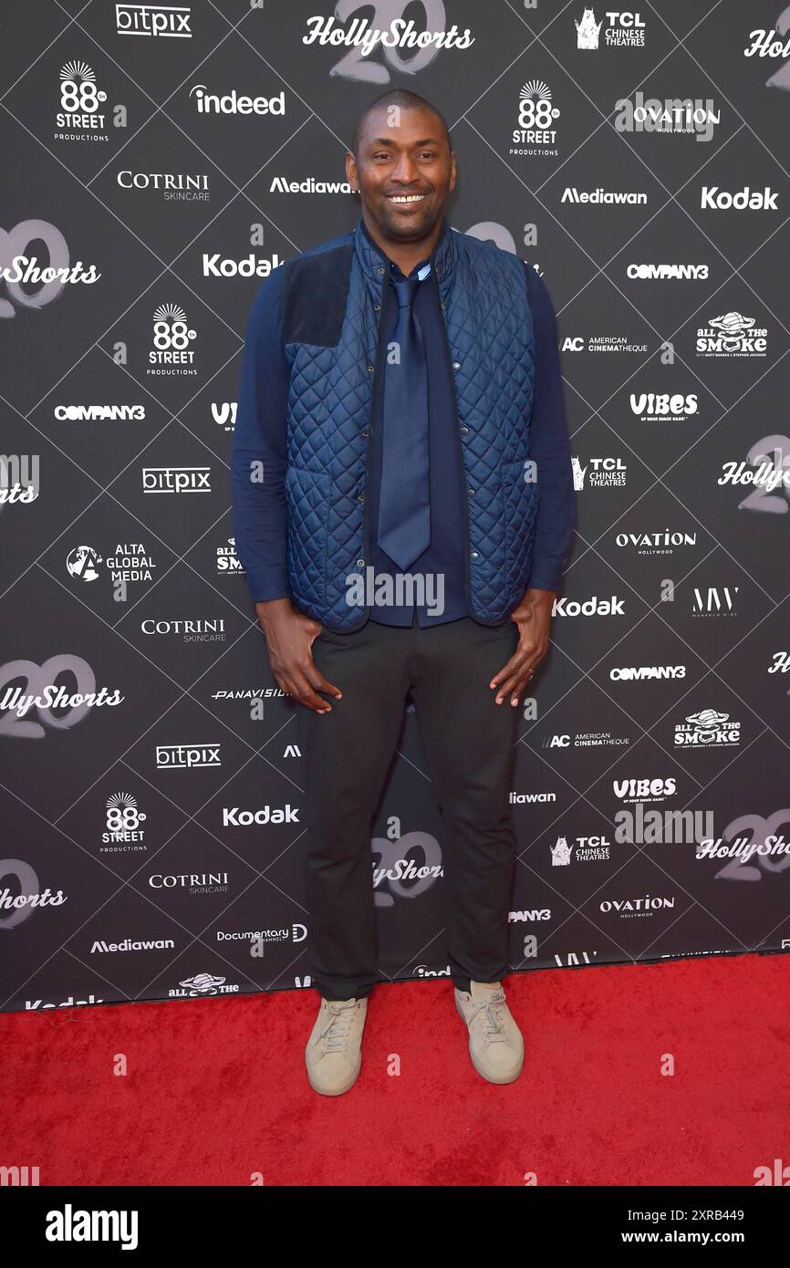 Metta Sandiford-Artest bei der Eröffnung vom HollyShorts Film Festival ...